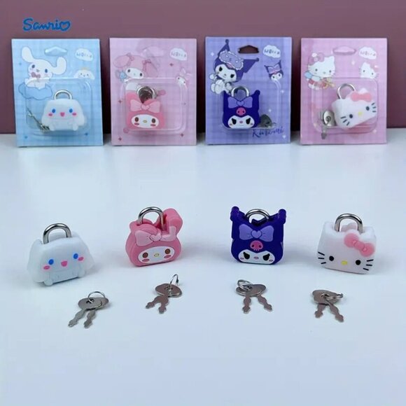 Other | Sanrio New Sanrio Mini Padlock Suitcase Lock Drawer Lock ...